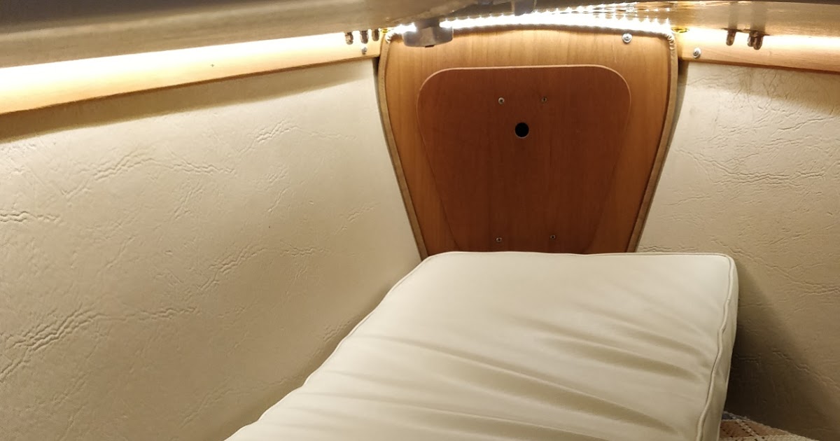 The Catalina 320 Yacht's Log: LED Lights in the V-Berth