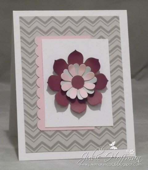 Julie Makes Cards: More Chevrons....
