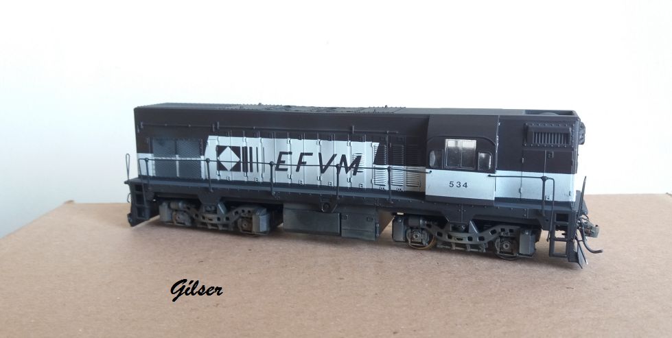 Gílser ferreo trens: G12 EFVM