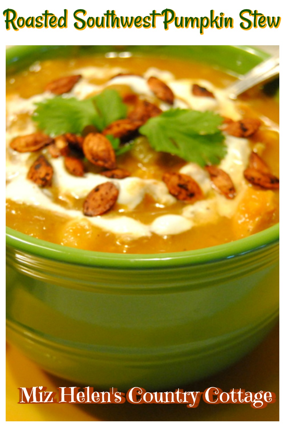 Roasted Southwest Pumpkin Stew