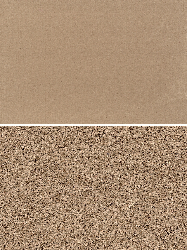 HIGH RESOLUTION TEXTURES: Light flat cardboard texture