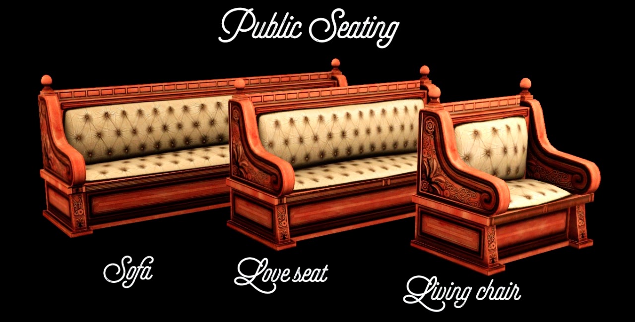 My Sims 3 Blog: Bioshock: Infinite - Living - Dining Room Sets (and add ...