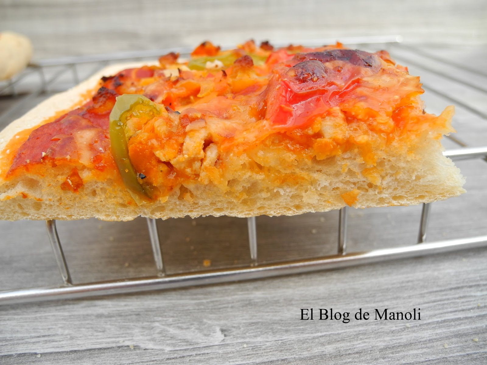 El blog de Manoli: Pizza Mexicana