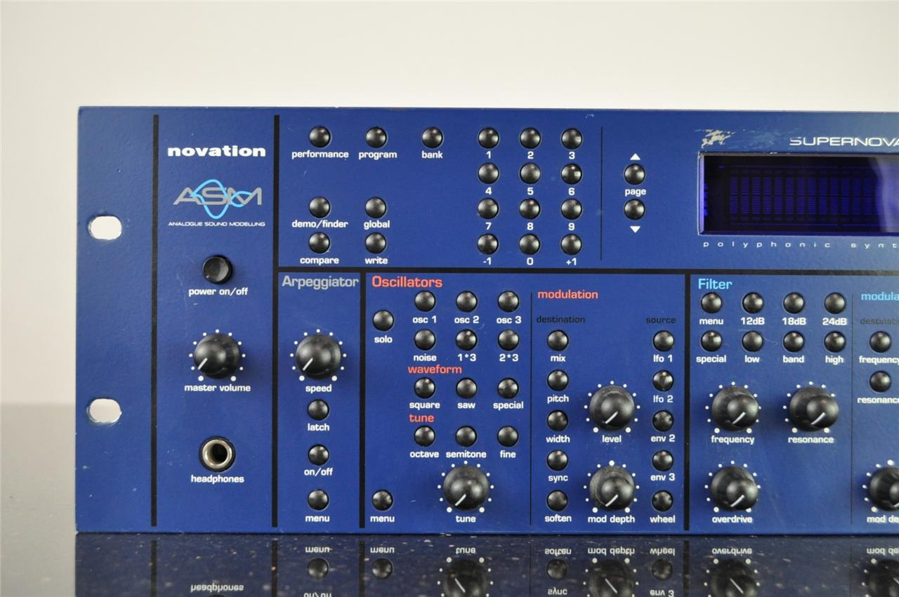 MATRIXSYNTH: NOVATION Supernova SN 006505