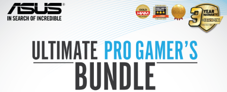 ASUS announces the Ultimate Pro Gamer’s Bundle