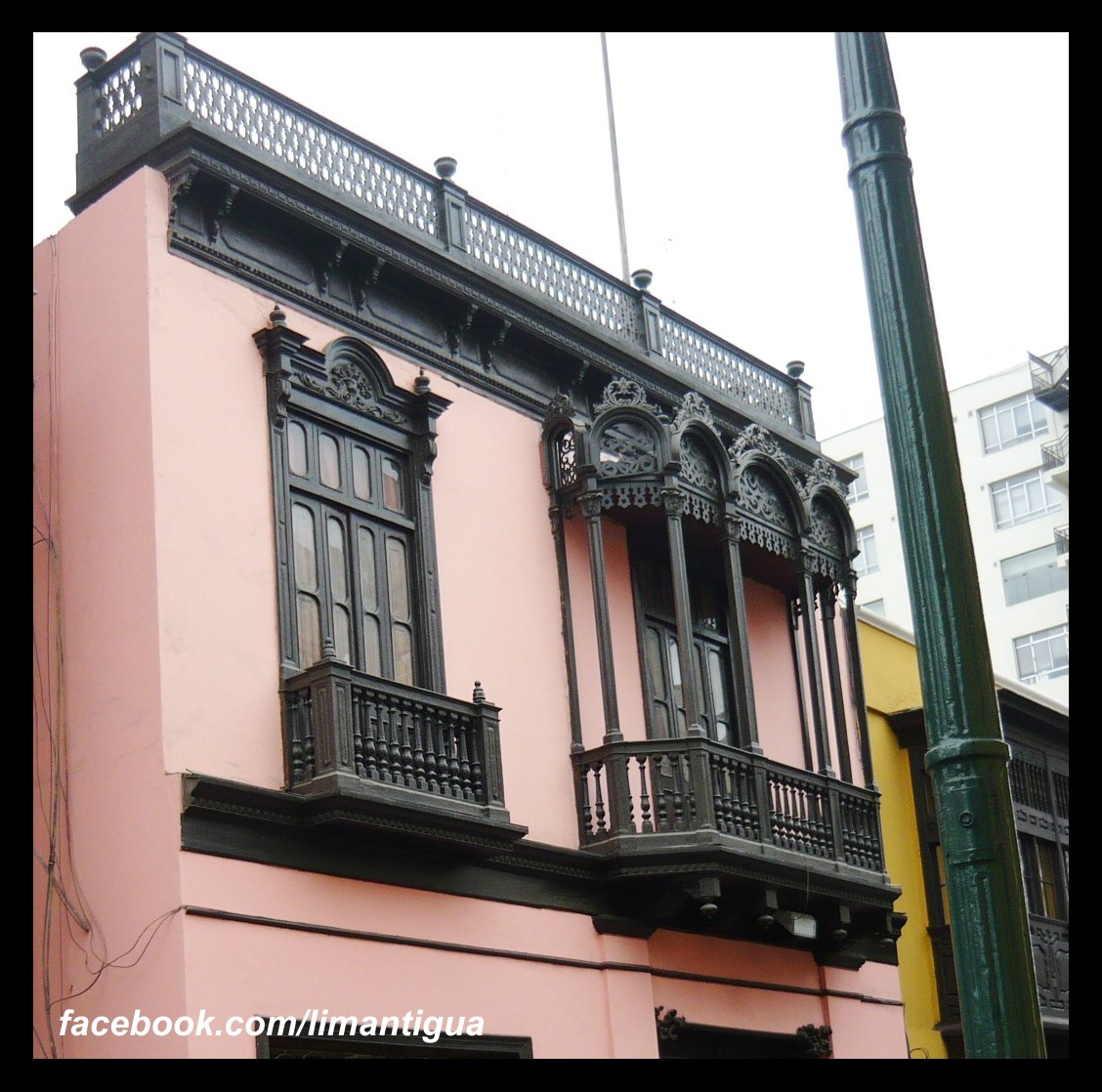 La Lima Que Se Fue ...: FOTOS - Tipos de Balcones en Lima