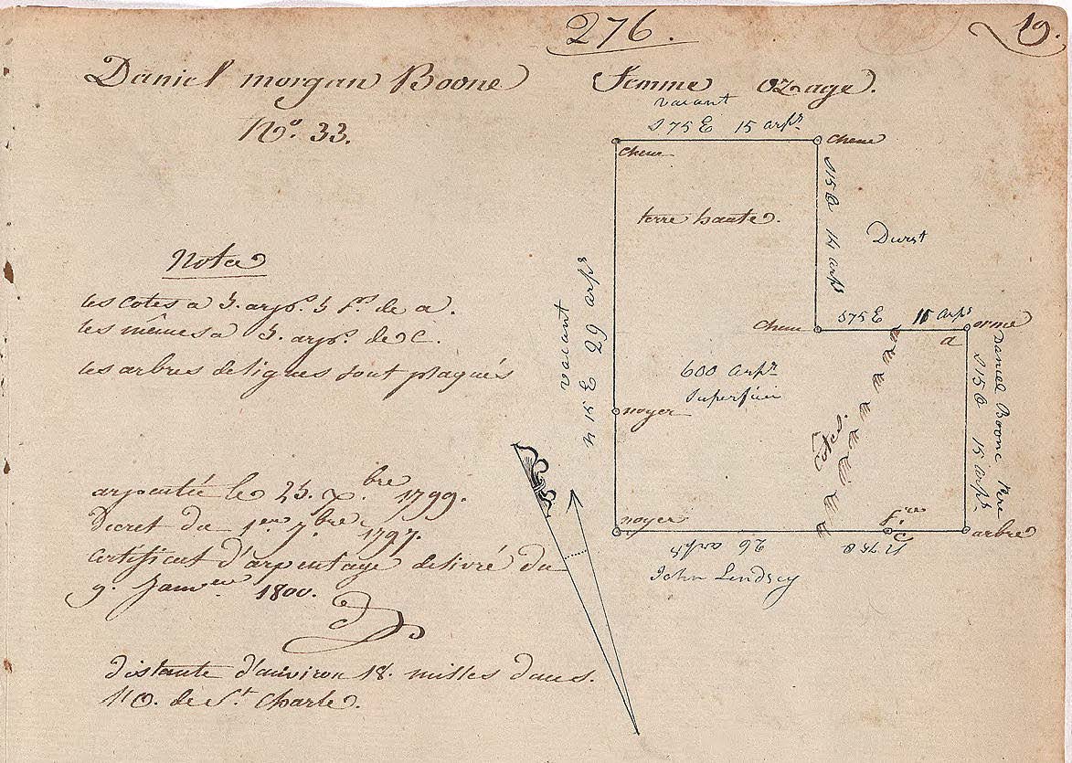 Etienne Hayseed: Daniel Boone's Claim to Land in Upper Louisiana
