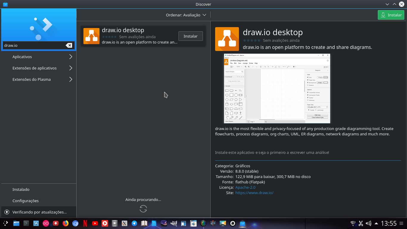 Diagramas com draw.io Desktop no seu GNU/Linux