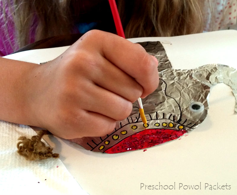 Elephant Art Project & Thailand Lesson | Preschool Powol Packets