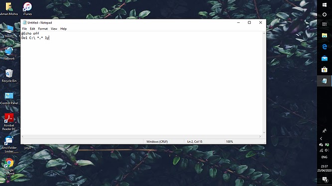 How to Create Computer Virus in Few Seconds (Notepad virus tricks ...