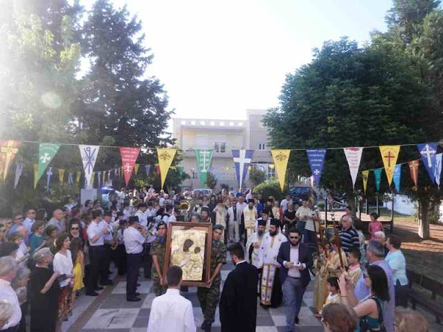 ΣΤΟΝ ΒΟΛΟ Η ΠΑΝΑΓΙΑ Η ΚΟΡΩΝΗ... ΣΤΟΝ ΑΓΙΟ ΓΕΡΑΣΙΜΟ ΠΟΥ ΕΓΚΑΙΝΙΑΣΕ Ο ...