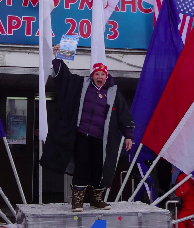 Jackie Cobell, Ice Swimming Hall Of Fame Honor Swimmer – World Open ...