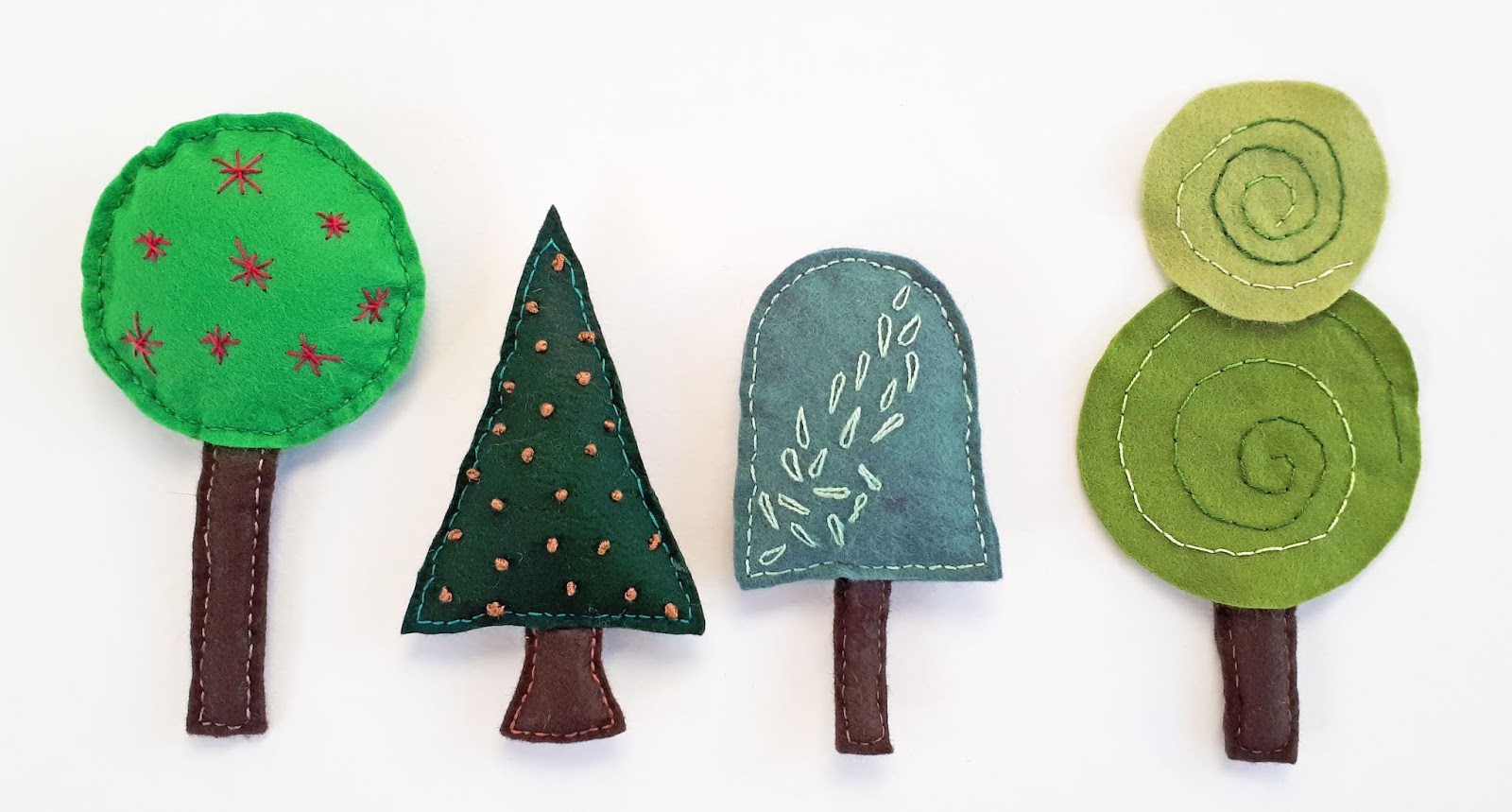 Hippystitch: Stitched Tree Ideas