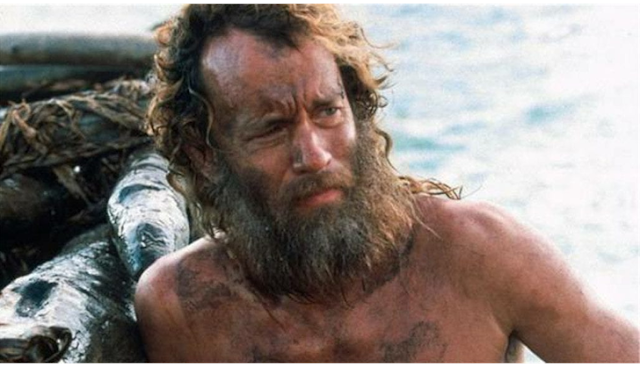 To be half as strong as Chuck Noland