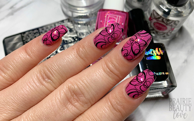 NAIL ART: Bold 60s Vintage Inspired Flakie Nails - Prairie Beauty