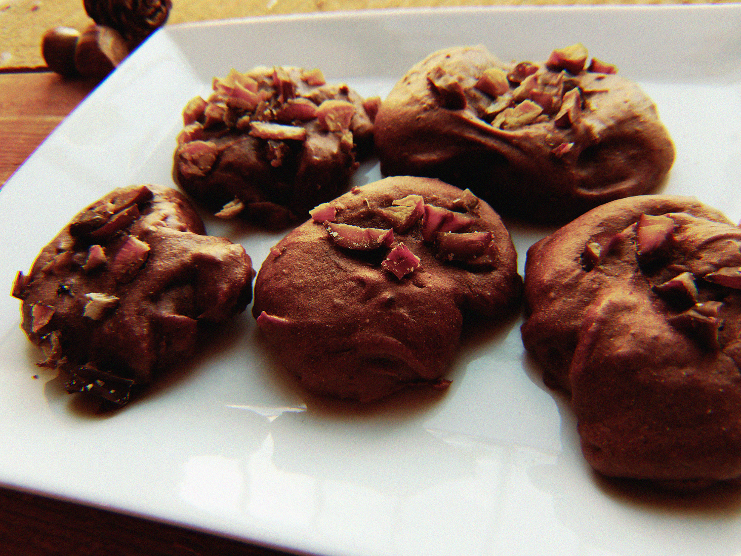 Chestnut cookies