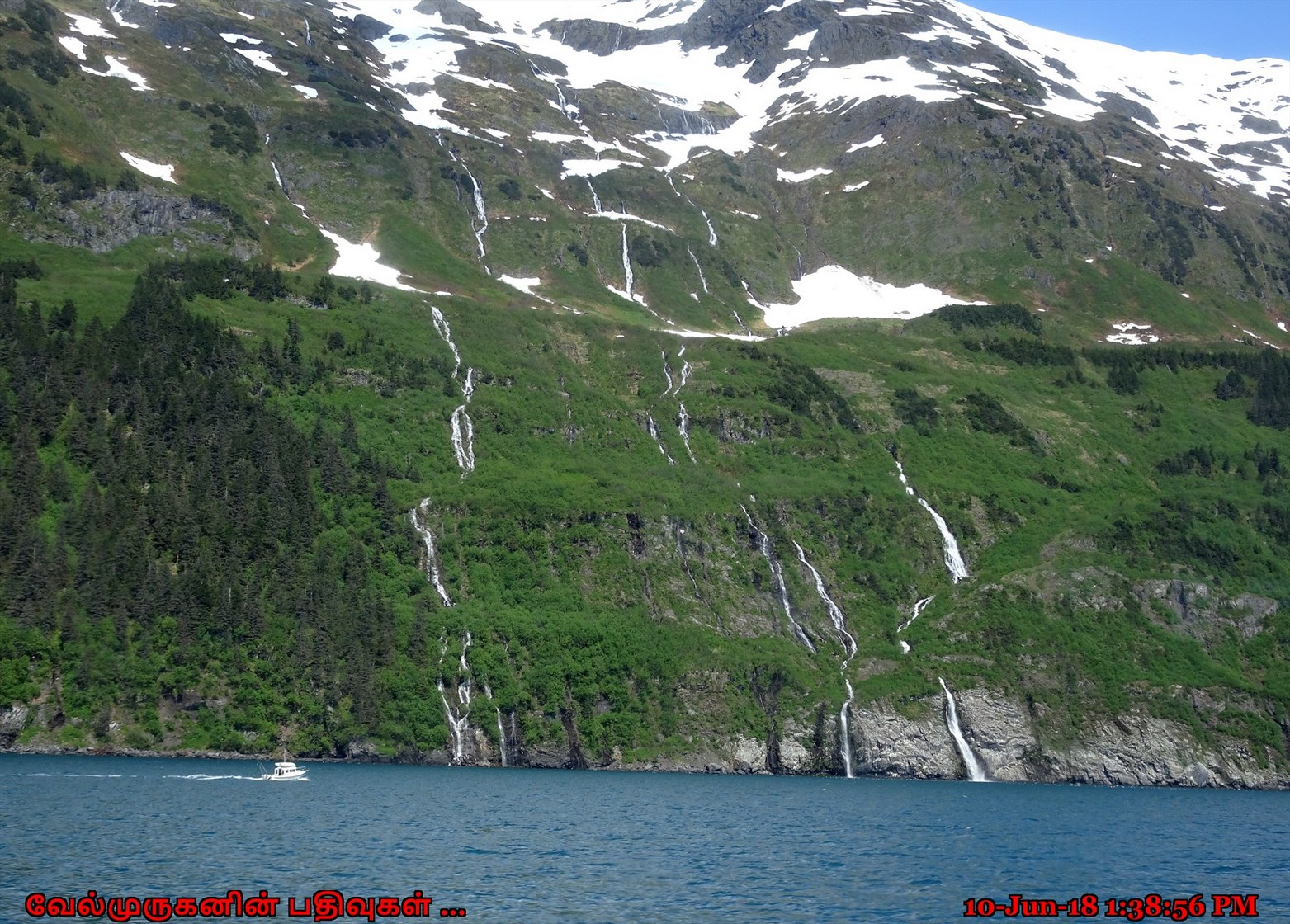 Alaska Glacier Waterfalls - Exploring My Life