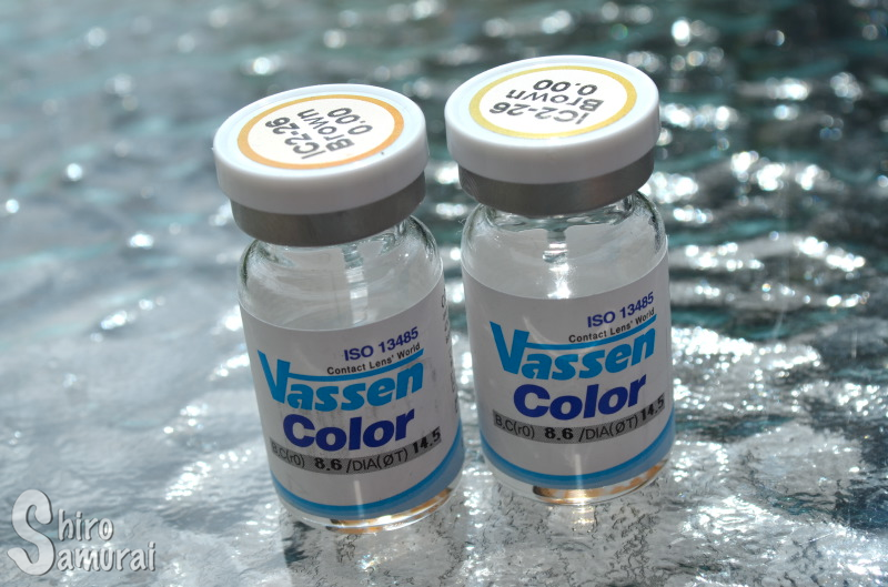 Shiro Samurai's Cosplay: Lens review: Vassen Sweet Bliss Brown