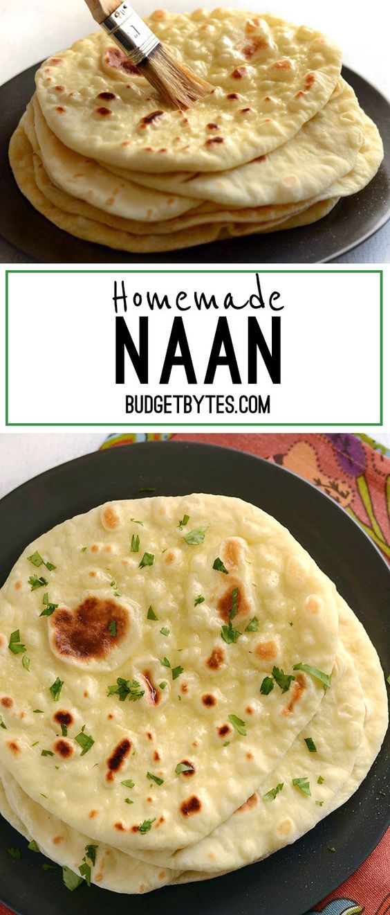 HOMEMADE NAAN BREAD - Blog Recipes 100