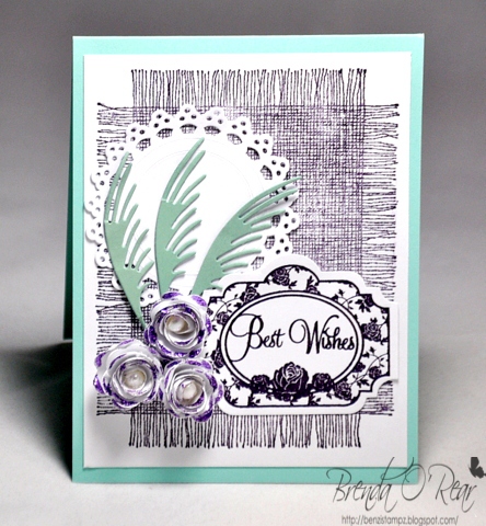 Benzi Stampz: Flowers, Leaves, and Best Wishes