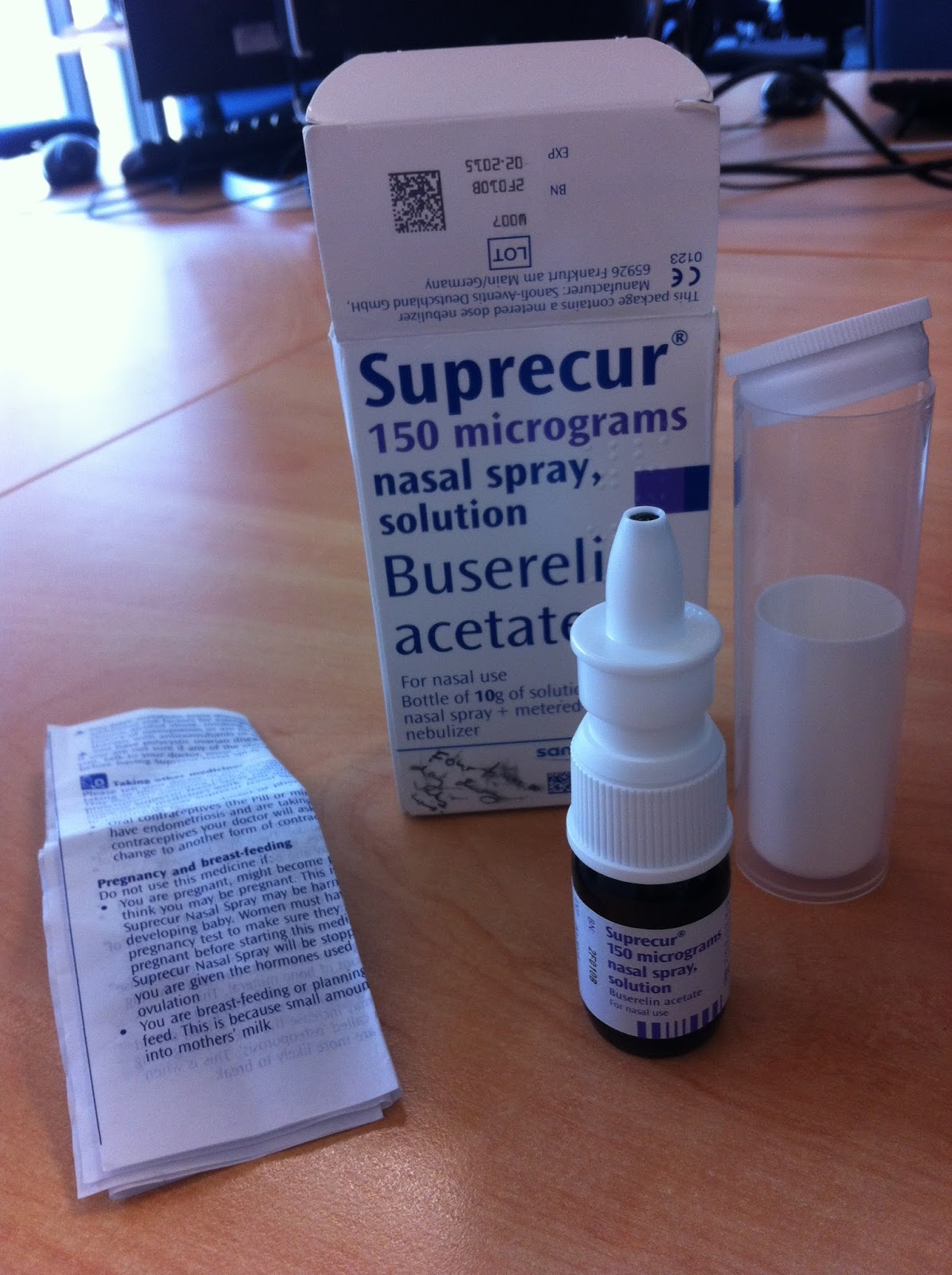 Scotch Egg: Suprecur and chemical preparation for egg donation