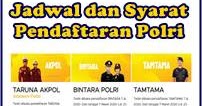 Jadwal dan Syarat Pendaftaran Polri 2024 - 2025 (www penerimaan polri go id Terbaru ...