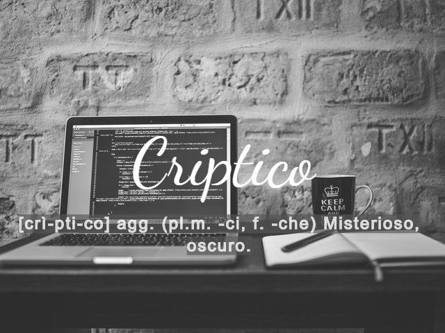 La Piuma Tramante: Criptico