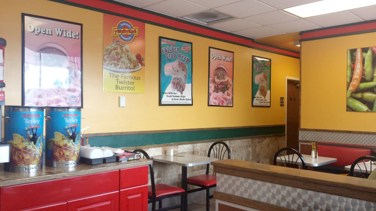 Dinner Break! - Twisters New Mexico Burritos - Denver, CO