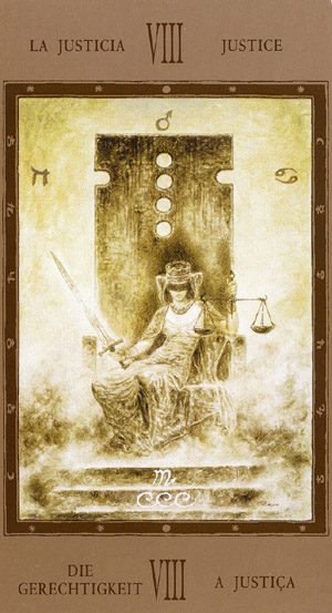 TAROTCABALA: A Justiça / Arcano 8