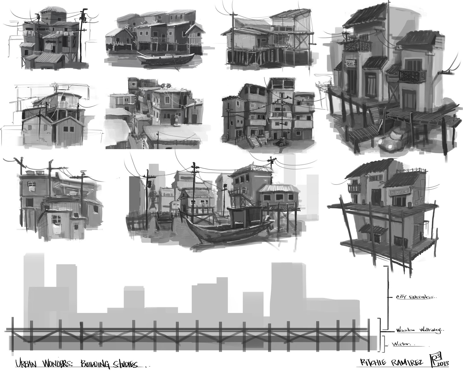 Ritchie's Art Blog: Environments
