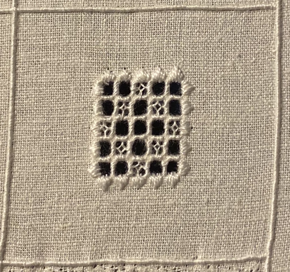 Finishing the Whitework Sampler