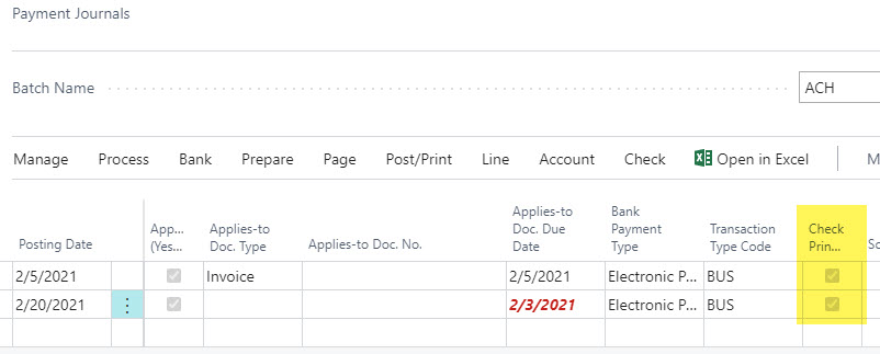 Microsoft Dynamics 365 Business Central: Processing Electronic Payments