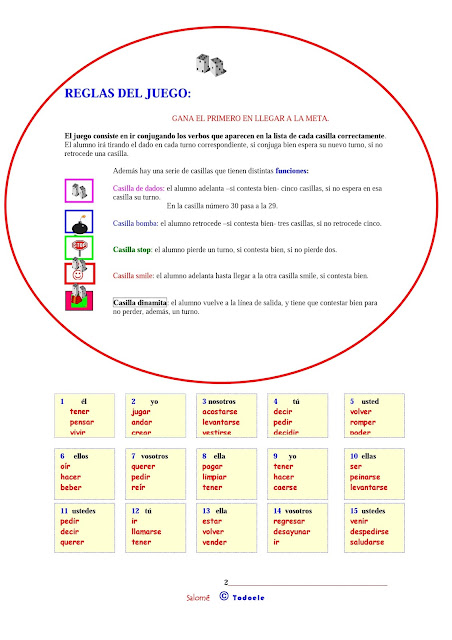 LA OCA DE LOS VERBOS. VERBOS REGULARES E IRREGULARES, VERBOS REFLEXIVOS