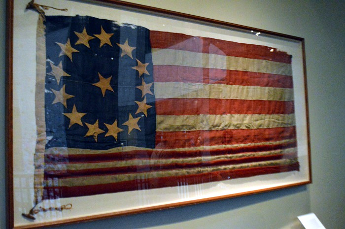 Star spangled banners – Flags on display in Austin, TX