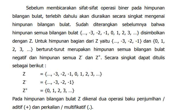 MathKnowledge: OPERASI BINER
