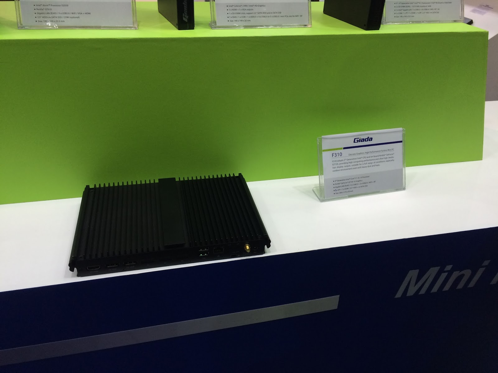 Giada unveils mini PC powered with Intel "Skylake" based CPU