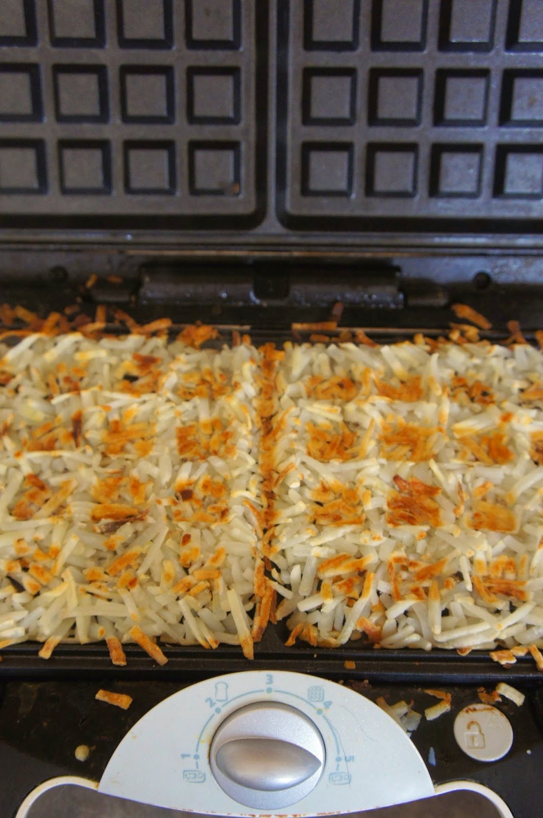 Savory Sweet and Satisfying: Hash Brown Waffles