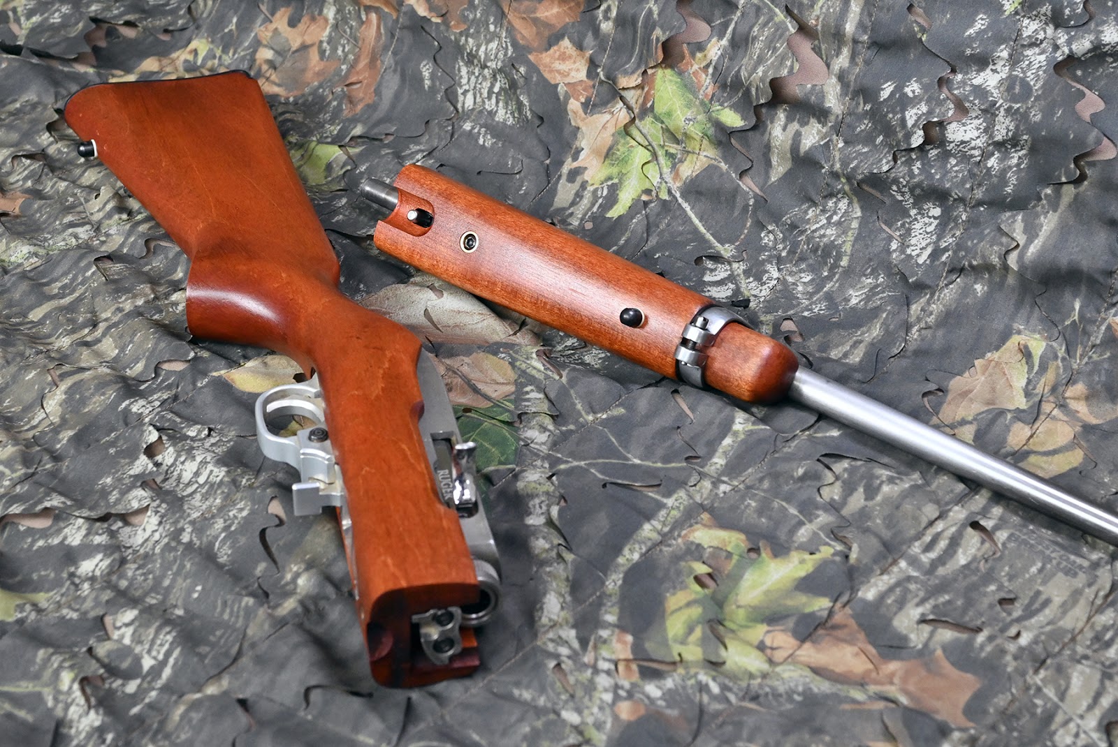 Ruger® 10/22 Takedown® Wood Stocks: 10/22 Takedown Tiger Maple Stock ...