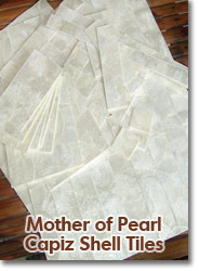 Shell Tiles, Capiz Walling Panels, Seashell Wallpapers, Philippine ...