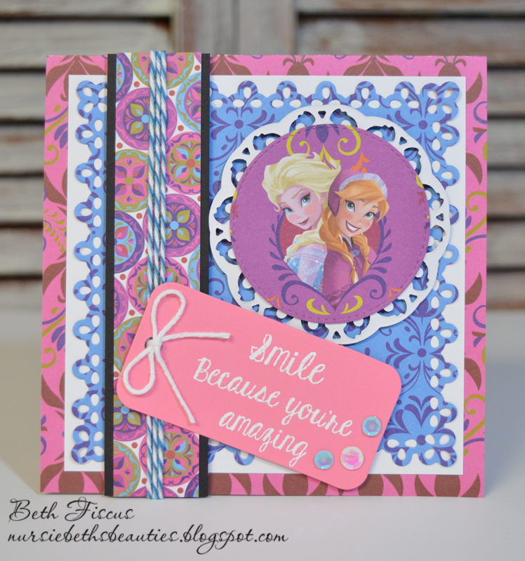 Beth's Beauties: Frozen Smile Card