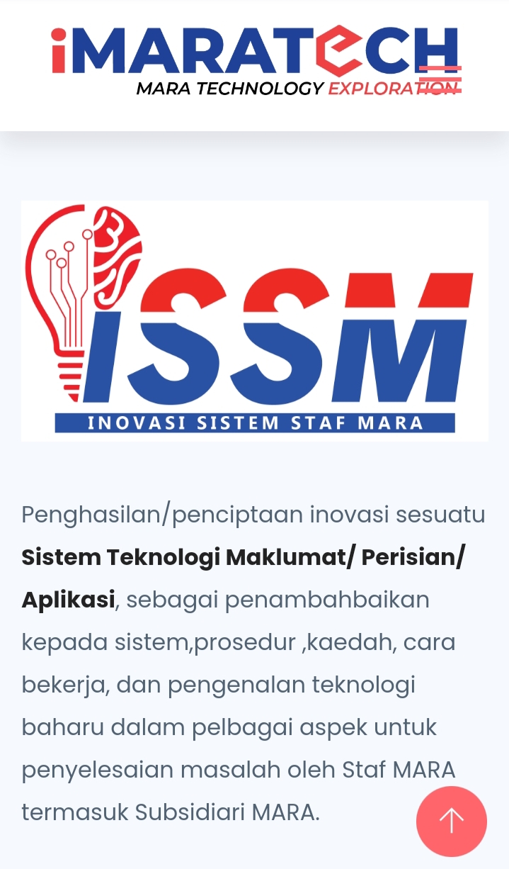 Masuk Pertandingan Inovasi i-MARATech 2021