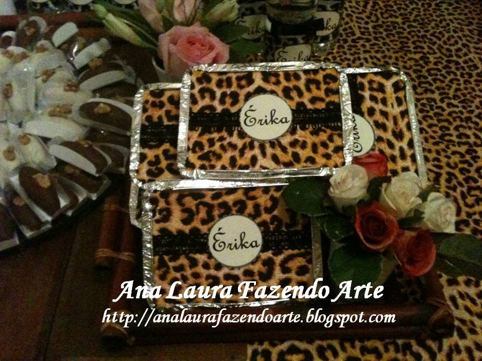 Ana Laura Fazendo Arte: Festa Adulto Oncinha - Animal Print
