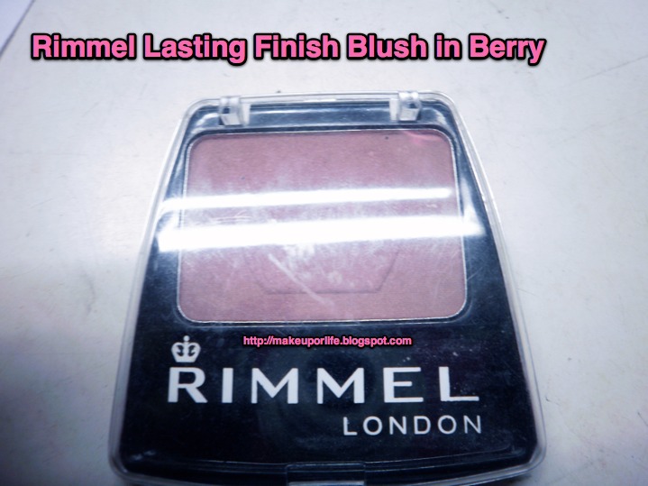 Makeup and Life: Rimmel London Lasting Finish Blush in Berry