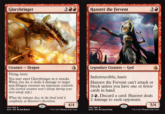 Magic the Gathering Adventures: Amonkhet Set Review: Red