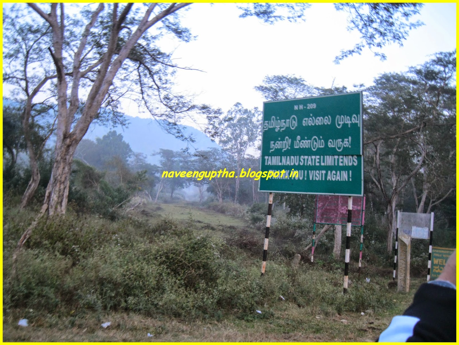 Exploring South India - Travel blog.....: Round trip Coimbatore-Sathyamangalam-ChamarajNagr ...