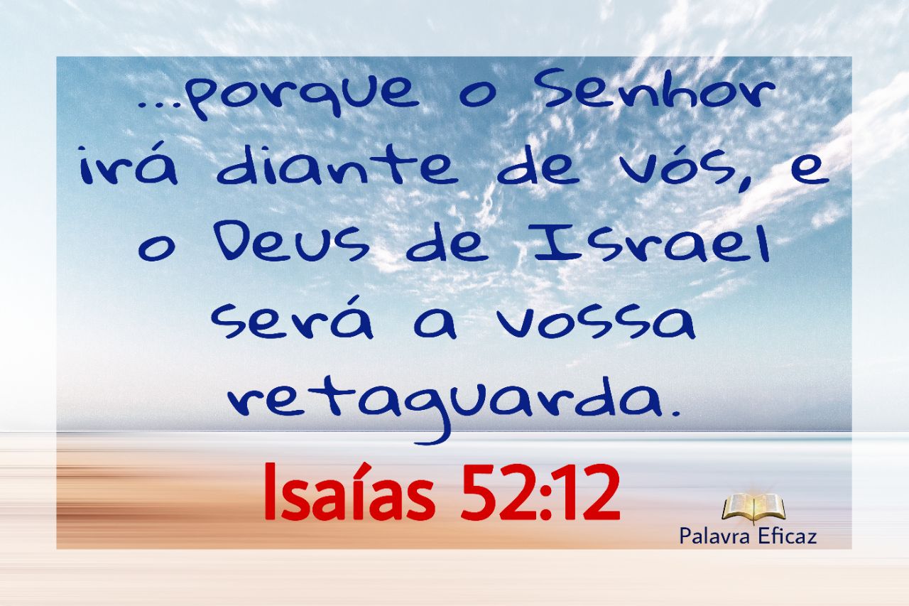 Palavra Eficaz : Despertar do Sono - Isaías 52