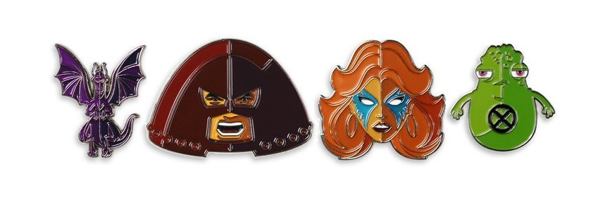 The Blot Says...: Marvel X-Men Artist Series Portrait Enamel Pins by ...