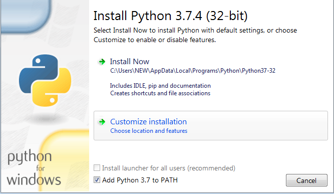 Python Installation