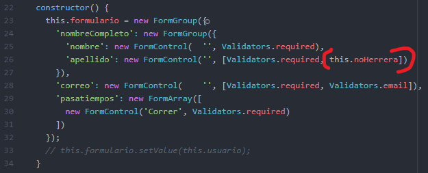 ELECTROBÓVEDA: Angular: 42. Formularios. Validaciones personalizadas