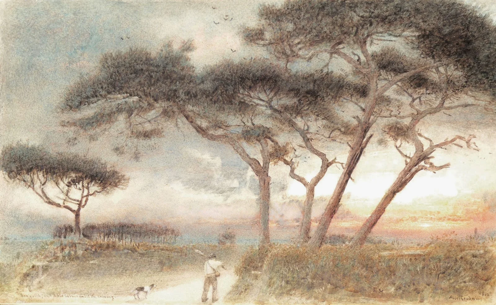 Albert Goodwin | Victorian Visionary landscapes | Tutt'Art@ | Pittura ...